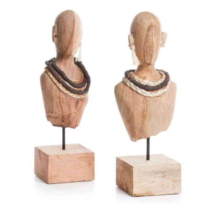 Figuras de madera africanas ¡decora con estilo étnico!