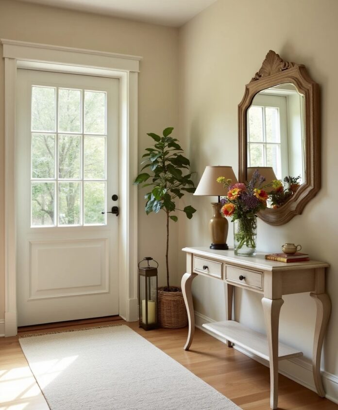 Claves para pintar las paredes en blanco roto