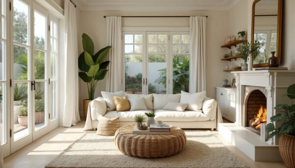 Claves para pintar las paredes en blanco roto