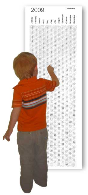 365 burbujas para explotar con el Bubble Calendar